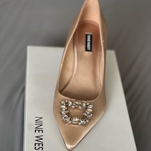 Nine West | Shoes | Brand New Nine West Avolon 2 Satin Pumps In Color ...